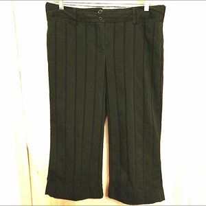 Bobby J | Pants & Jumpsuits | Vtg Bobby J Culottes Blackblack Stripes ...